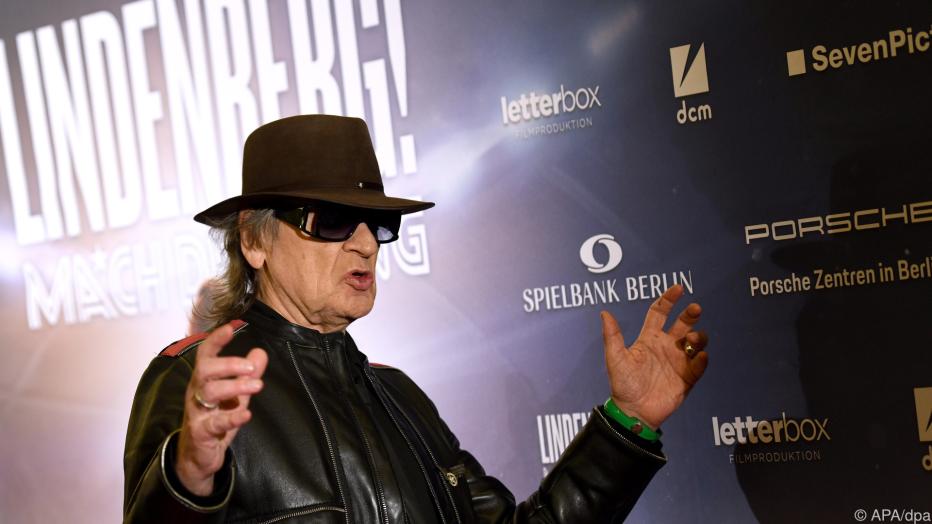 Sänger Udo Lindenberg solidarisiert sich mit Pugatschowa